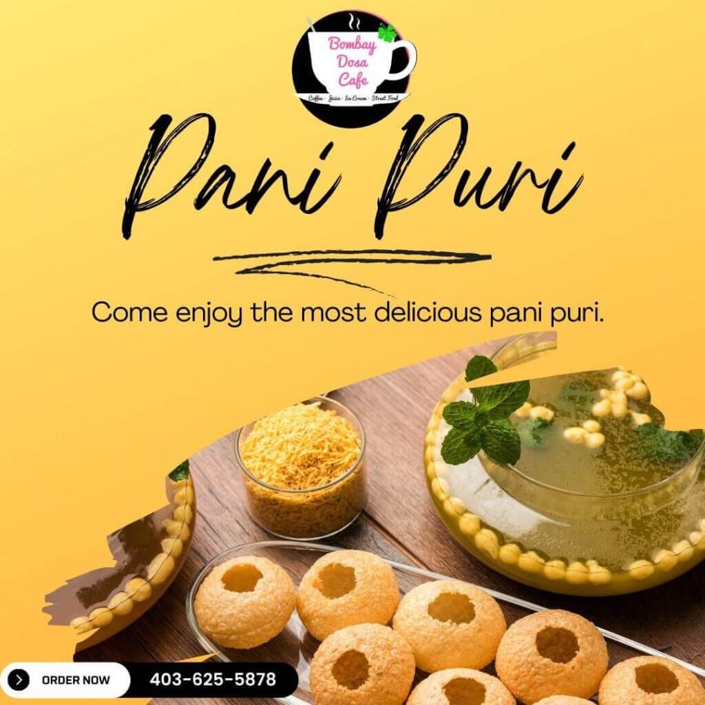 6 Big Health Benefits Of Pani Puri - Best Street Food In Calgary